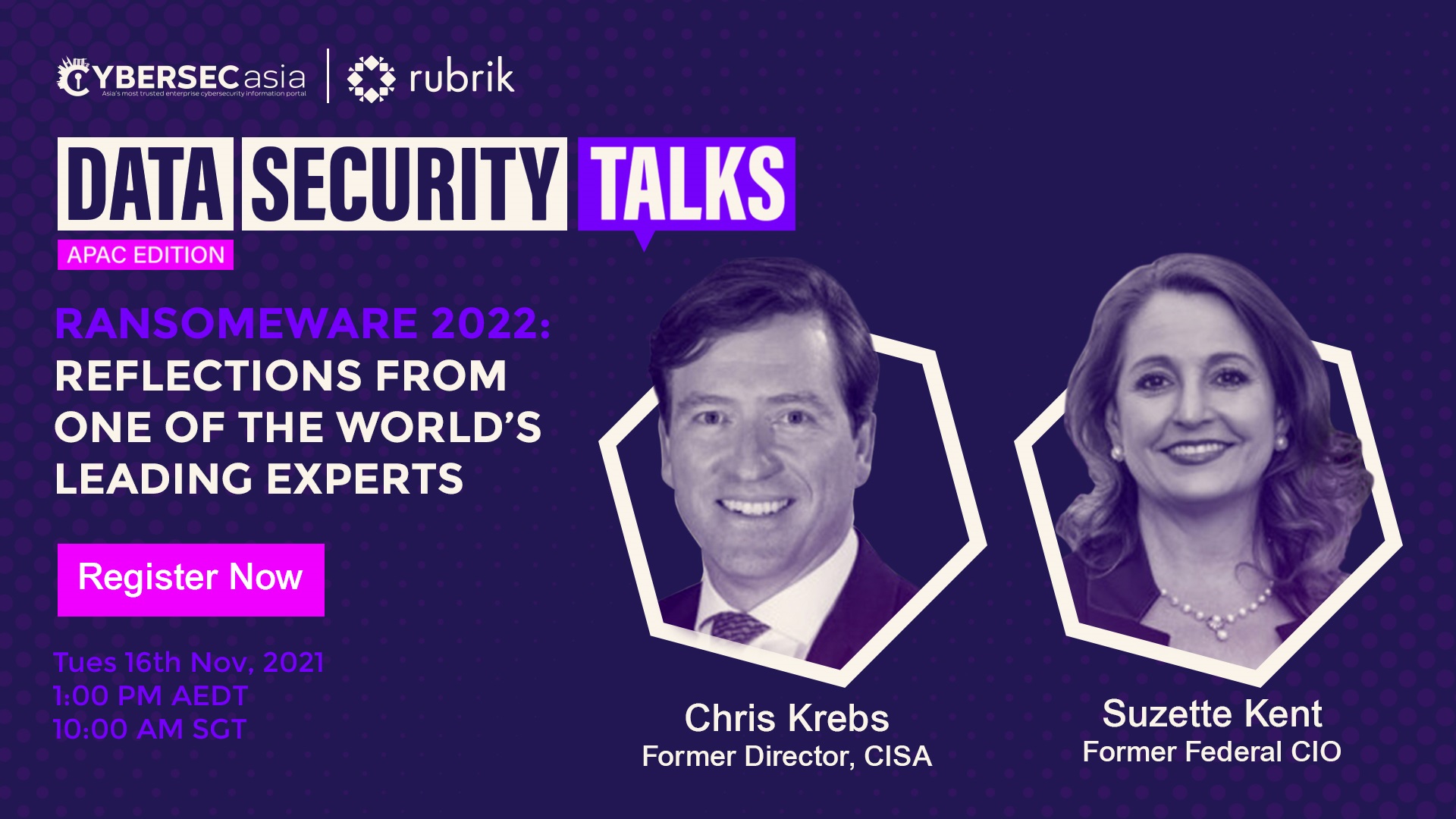 Data Security Talks - CybersecAsia