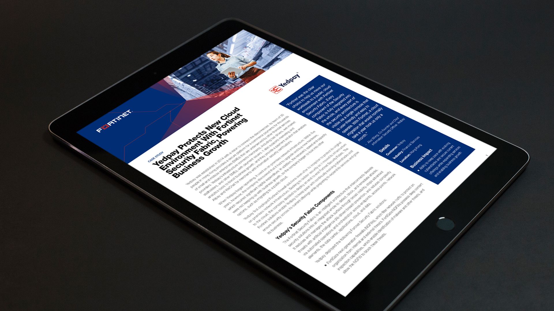 Fortinet Security Fabric Protects Yedpay’s New Cloud Environment - CybersecAsia