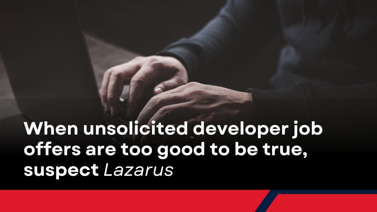When unsolicited developer job offers are too good to be true, suspect ...